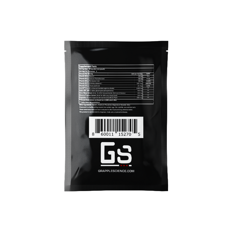 GRAPPLE SCIENCE | NOOTROPIC PURPOSE BUILT FOR COMBAT SPORTS